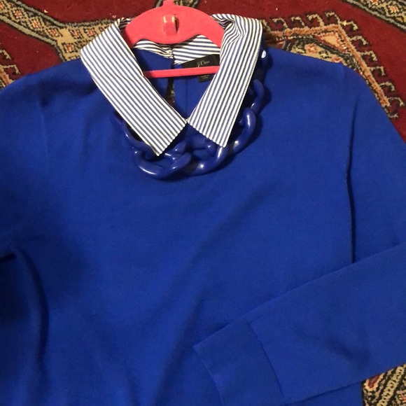 Jewelry | Blue Chain Necklace | Poshmark